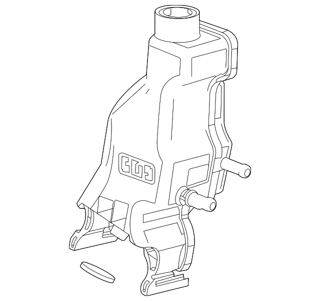 2020-2021 GM Power Steering Pump Reservoir 84817616 | GMPartsDirect.com