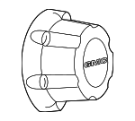 2005-2018 GM Button Style Center Cap with GMC Logo 20941992 ...