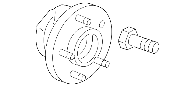 2016-2021 GM Hub & Bearing 13512895 | QuirkParts