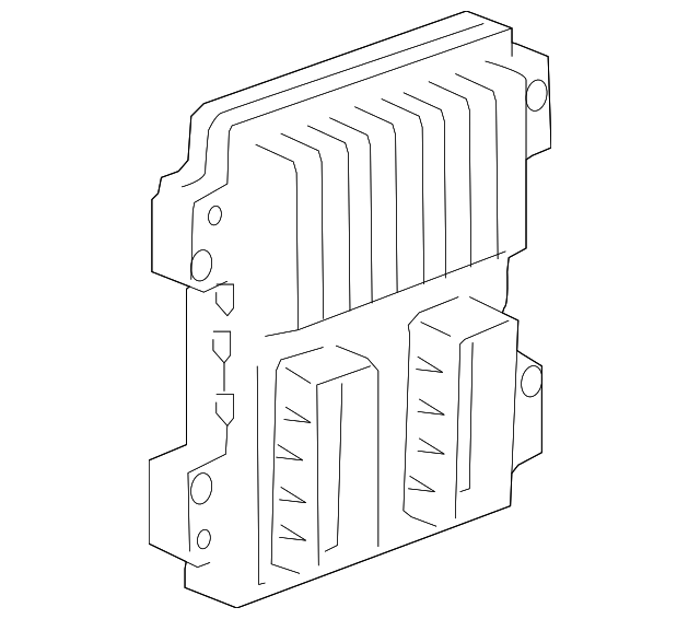 2006-2008 GM Engine Control Module 12597121 GM | GMPartsDirect.com