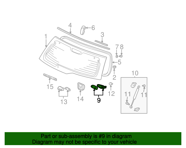 74813-S9A-003 - Striker 2002-2006 Honda CR-V | Honda Parts Online
