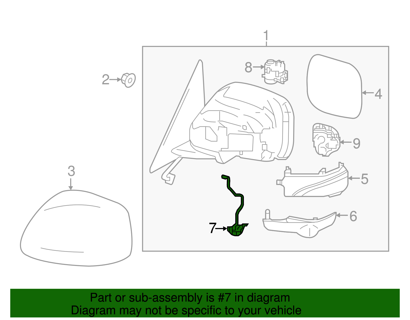 2020-2024 Nissan Armada Side Camera 28419-5NA0A | OEM Parts Online