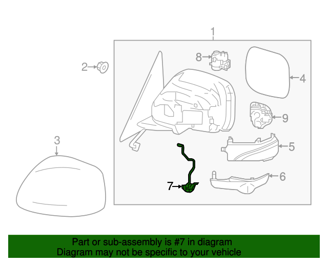 2020-2024 Nissan Armada Side Camera 28419-5NA0A | Ziegler Nissan of ...