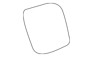 2008-2021 Lexus Bumper Cover Pad 52462-53030 | toyolexparts