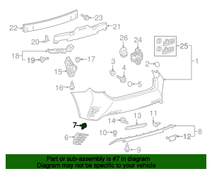 2002-2021 Lexus Clip 9046707201 | SSL Parts