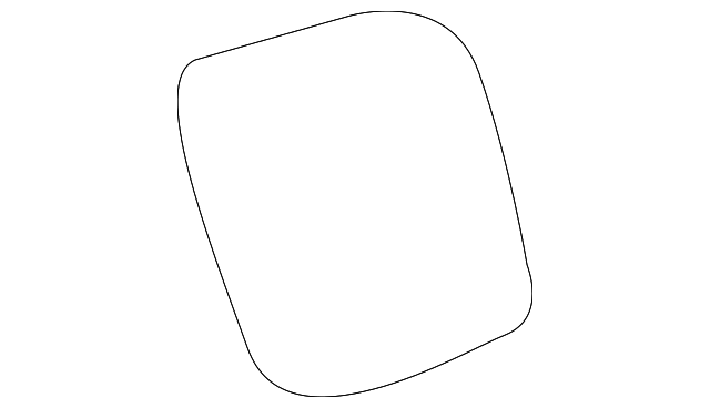 2008-2021 Lexus Bumper Cover Pad 52462-53030 | toyolexparts