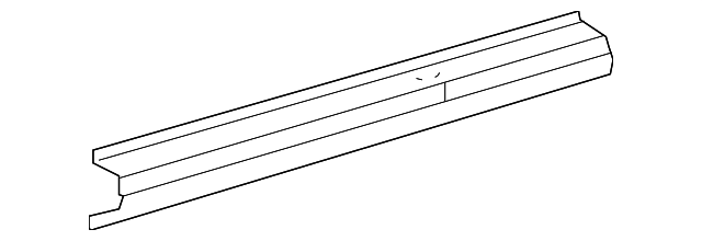 Genuine Toyota Rocker Panel part# 61412-04061 for 2005-2023 Toyota ...