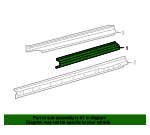 2005-2023 Toyota Tacoma Rocker Panel 61412-04061 | Toyota Parts Center