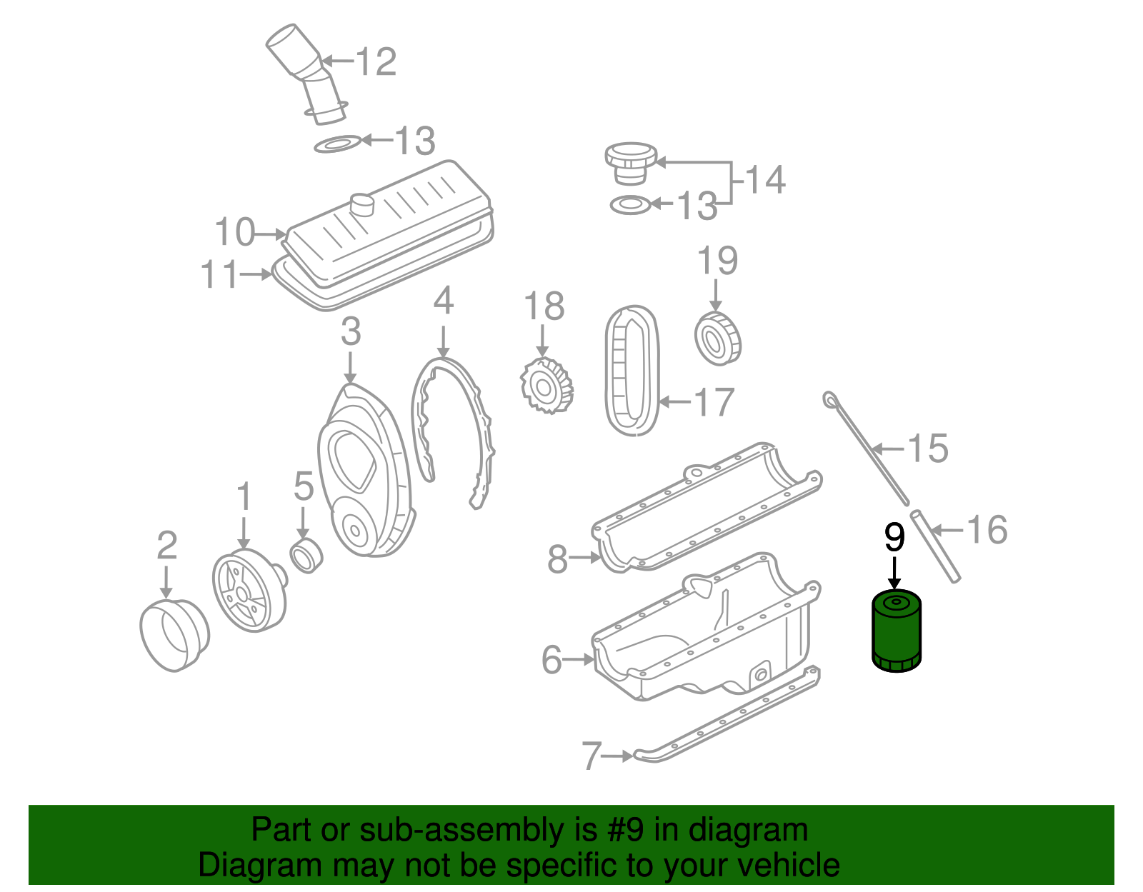 19210286 - High-Quality Engine Oil Filter for 1984-2005 GM | AutoNation ...