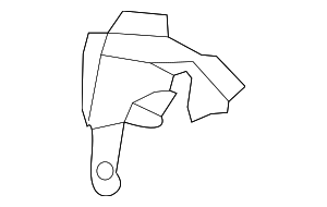 2015-2018 Audi Wheelhouse Brace Bracket 8U0-809-302-A | Audi USA Parts