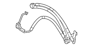 Genuine BMW 32-41-6-788-261 | Power Steering Pressure Hose | FREE ...