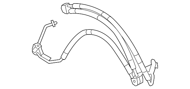 2008-2019 BMW Power Steering Pressure Hose 32-41-6-788-261 | BMW Parts ...