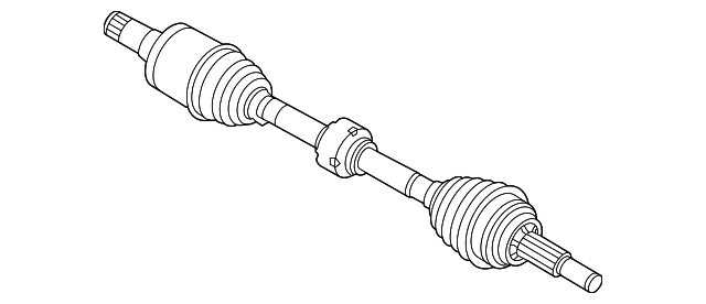 2021-2023 Ford Mustang Mach-E Axle Assembly LJ9Z-3B437-A | OEM Parts Online