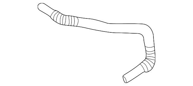 2000-2004 Toyota Avalon Reservoir Hose 44348-07020 | Toyota Parts