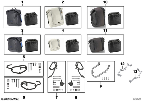 Luggage & Storage for 2016 BMW-Motorrad R 1200 RS | BMW Motorrad USA