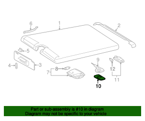 463-825-00-56 - Bezel 2002-2018 Mercedes-Benz | Mercedes-Benz USA Parts