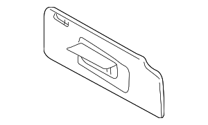 463-810-06-10-9045 - Sun-Visor 2006-2018 Mercedes-Benz | Mercedes-Benz ...