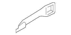 2012-2015 Mazda 5 Handle, Outside GJ6A-59-410R-13 | Mazda-Parts