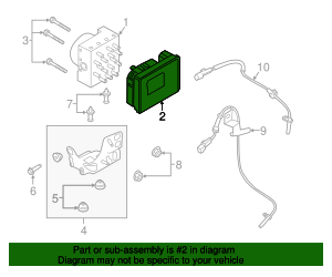 2017-2020 Ford ABS Control Unit HG9Z-2C219-K | Varsity Ford