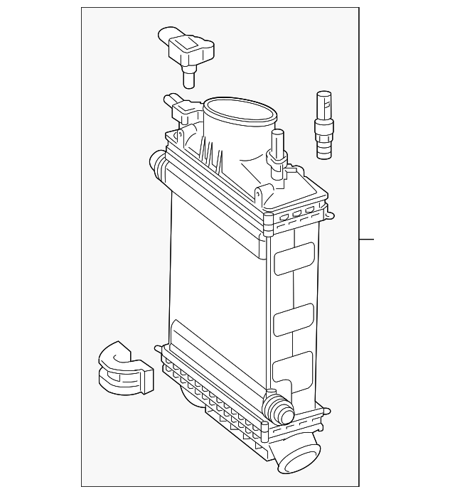 276-090-02-14 - Inter-Cooler 2015-2023 Mercedes-Benz | Mercedes-Benz ...