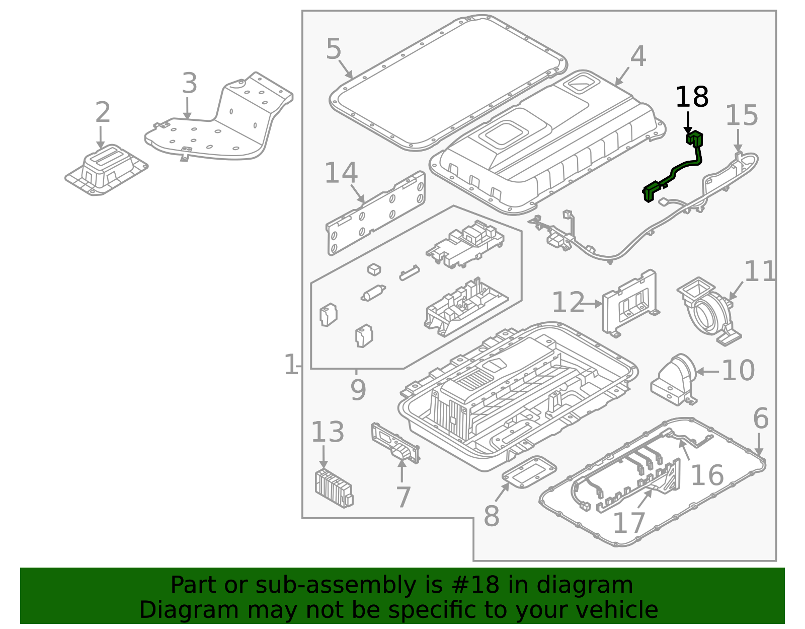 37517-P7500 - Drive Motor Battery Pack Control Module Wiring Harness ...