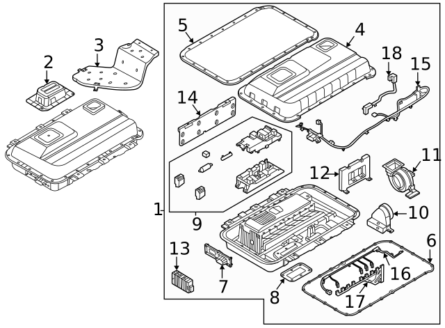 37501-P4000 - Battery Assembly 2021-2024 Kia Sorento | Kia.Parts Store