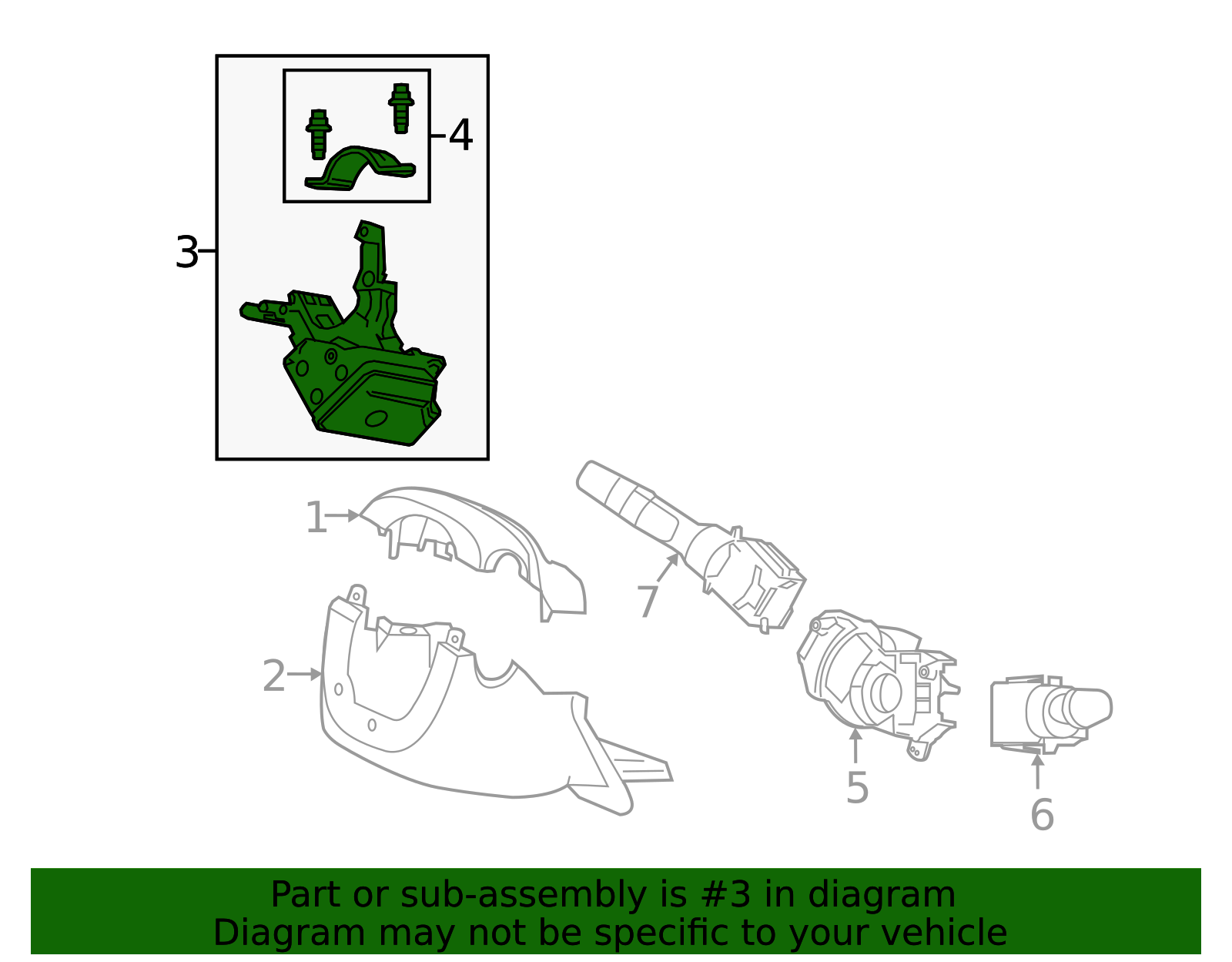 06351-TVA-A01 - Steering Lock 2017-2021 Honda Civic | Honda Parts Online