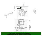 44730-30050 - Vacuum Valve - 1995-2006 Toyota | OEM Genuine Toyota Parts