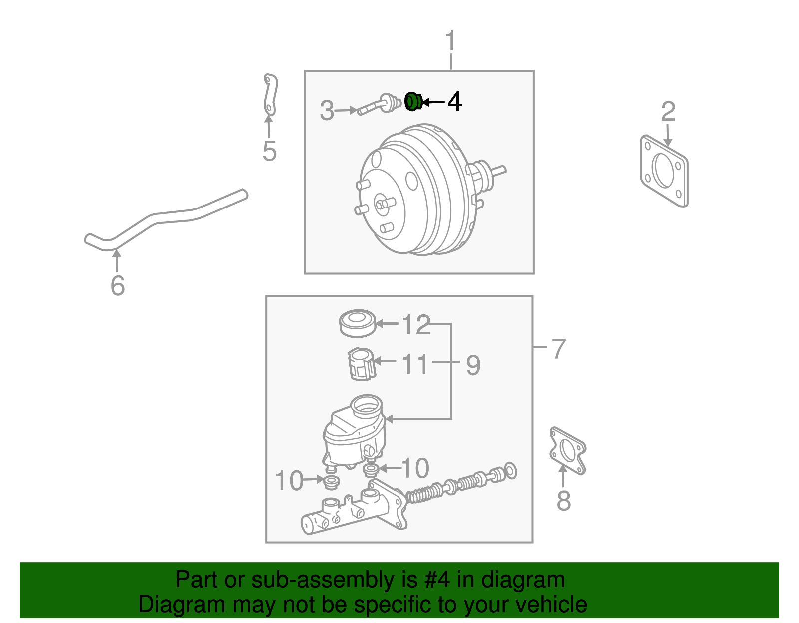 1994-2022 Toyota Check Valve Grommet 90480-24015 | Toyota Parts Center