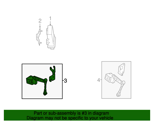 Genuine OEM Front Sensor Part# LR024221 Fits 2012-2020 Land Rover: Up ...