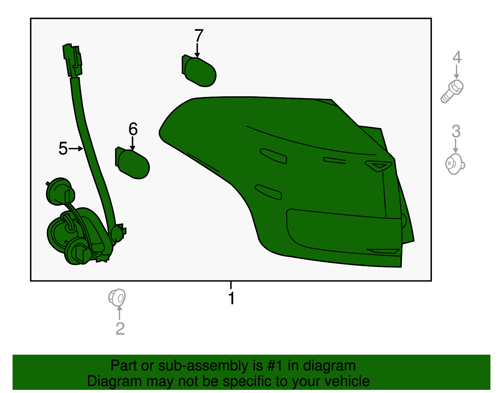 2016-2018 Toyota RAV4 Tail Lamp Assembly 81560-0R061 | Ourisman Toyota ...