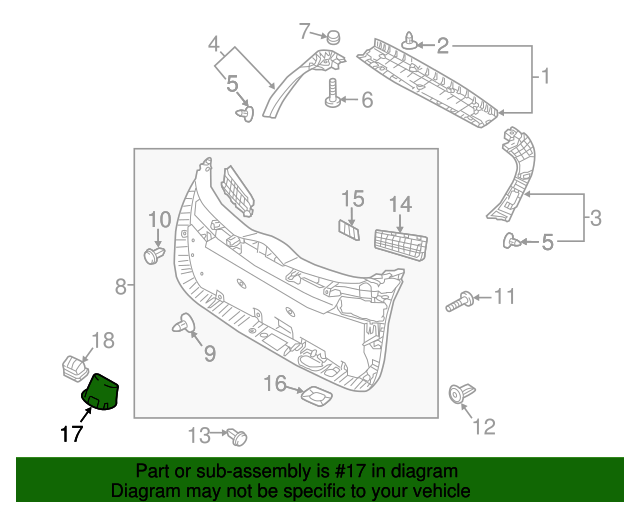 2016-2022 Hyundai Pull Handle 81792-D3000 | OEM Parts Online
