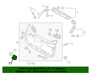2016-2022 Hyundai Pull Handle 81792-D3000 | OEM Parts Online