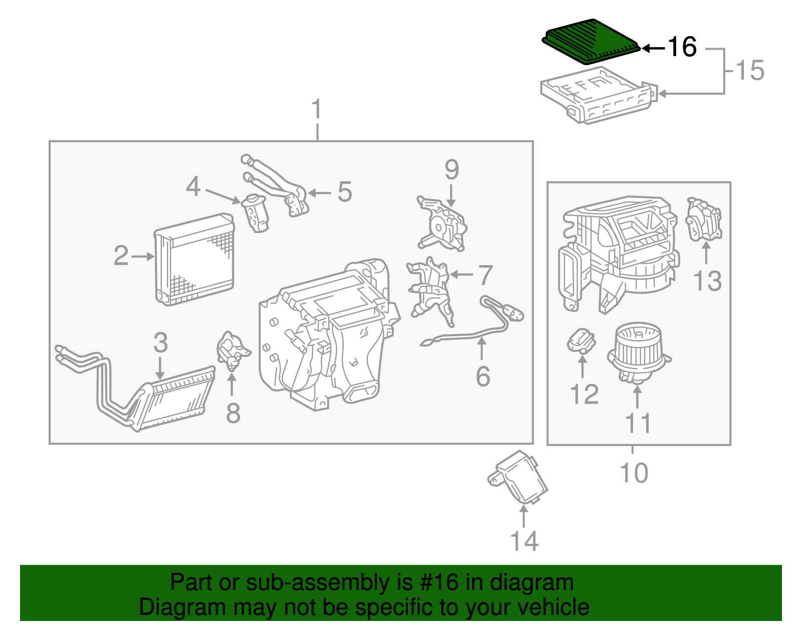 2000-2014 Toyota Cabin Air Filter 87139-47010-83 | Toyota Parts Center