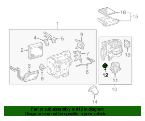 87165-13010 - HVAC Blower Motor Control Module - 1992-2010 Toyota ...