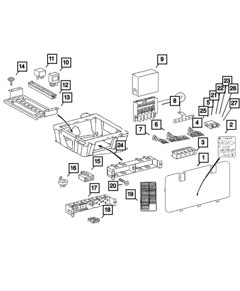 Relays for 2006 Dodge Sprinter 3500 | Wholesale MOPAR