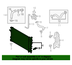 Genuine Radiator Assembly for 2017-2020 Hyundai | Part# 25310-F2000 ...