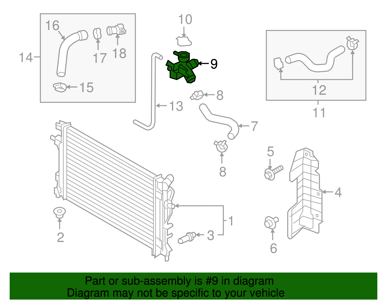 2017-2021 Hyundai Filler Neck 25329-F2000 | Hyundai Wholesale Direct