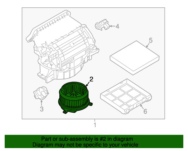 2013-2015 Land Rover Range Rover Blower Motor LR035870 | Sacramento ...