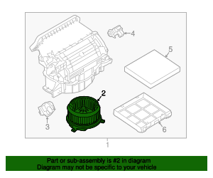 2013-2015 Land Rover Range Rover Blower Motor LR035870 | Sacramento ...