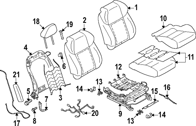 2022-2023 Subaru BRZ Harness 64084CC010 | Subaru Parts Store