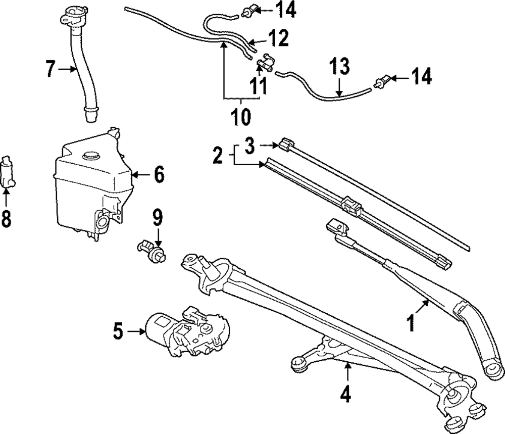 85315-0C130 - 2022-2024 Toyota - Washer Reservoir | Toyota Parts Delivered