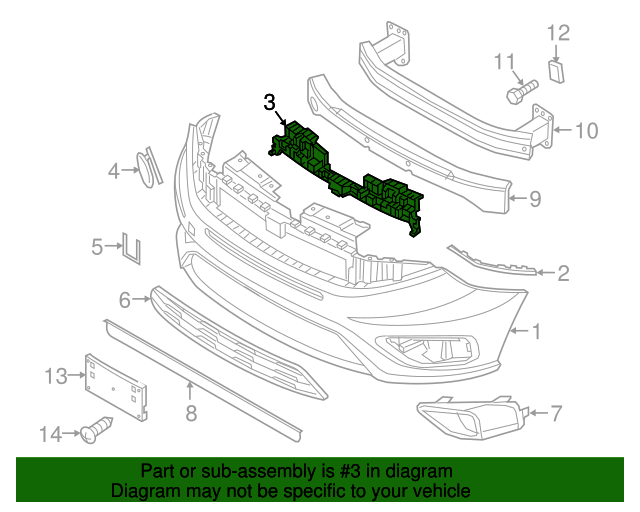 68266793AA - Support - 2015-2022 Ram ProMaster City | Mopar Parts Canada