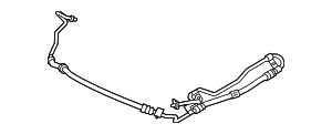 2010-2016 Porsche Panamera Power Steering Pressure Hose 970-347-245-60 ...