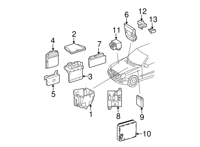 2005-2009 Mercedes-Benz Engine Control Module (ECM) 272-153-50-91 | MB ...
