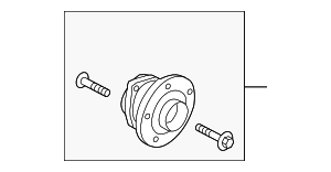 2021-2023 Audi Wheel Bearing and Hub Assembly 5WA-407-621-A ...