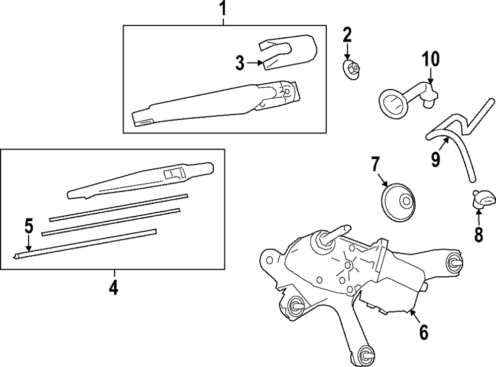 85214-0A150 - 2022-2024 Toyota Corolla Cross - Wiper Blade Refill ...