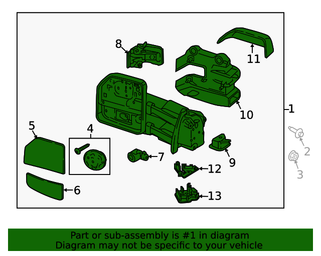 2018-2020 Ford F-150 OEM NEW 2018-2019 Ford F150 Lariat King Ranch Crew ...