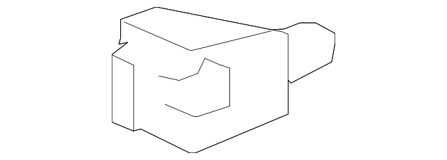 2008-2017 Mitsubishi Lancer Bumper Bracket 6400A852 | MitsubishiParts.com