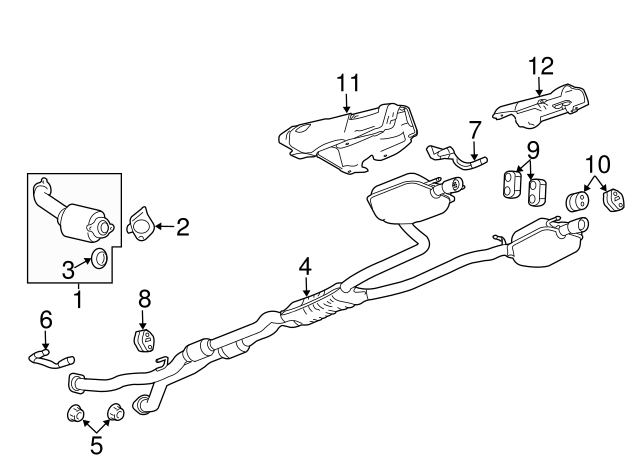 Buy Genuine GM Auto Parts - Bracket (Part # 25866387) | GM Parts Store